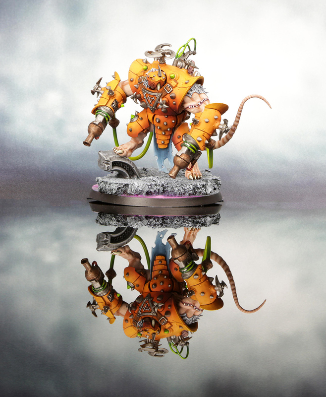 Finished first unit of Skaven Stormfiends - Terrys Chaos Allegiance ...