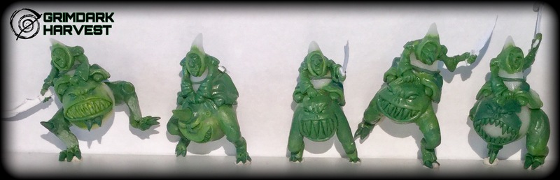 Da Funky Mushrooms - Scratch-built Squig Grot Warboss - Painting and ...