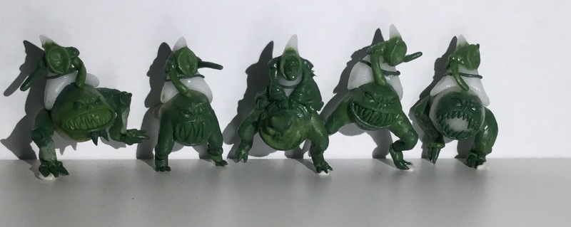 Da Funky Mushrooms - Scratch-built Squig Grot Warboss - Painting and ...