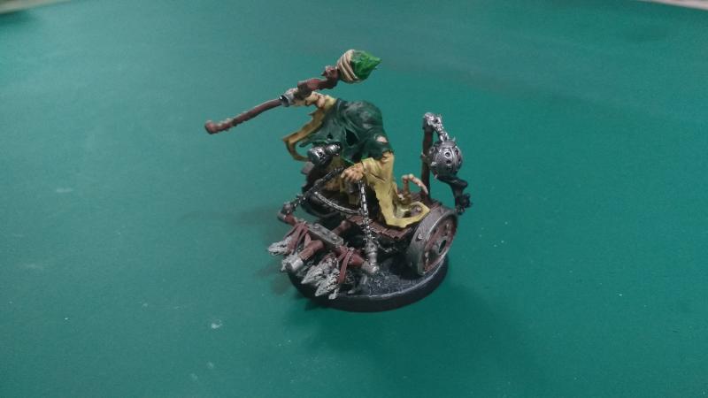 Plague Priest on Rat Chariot - The Clans Pestilens - The Grand Alliance ...