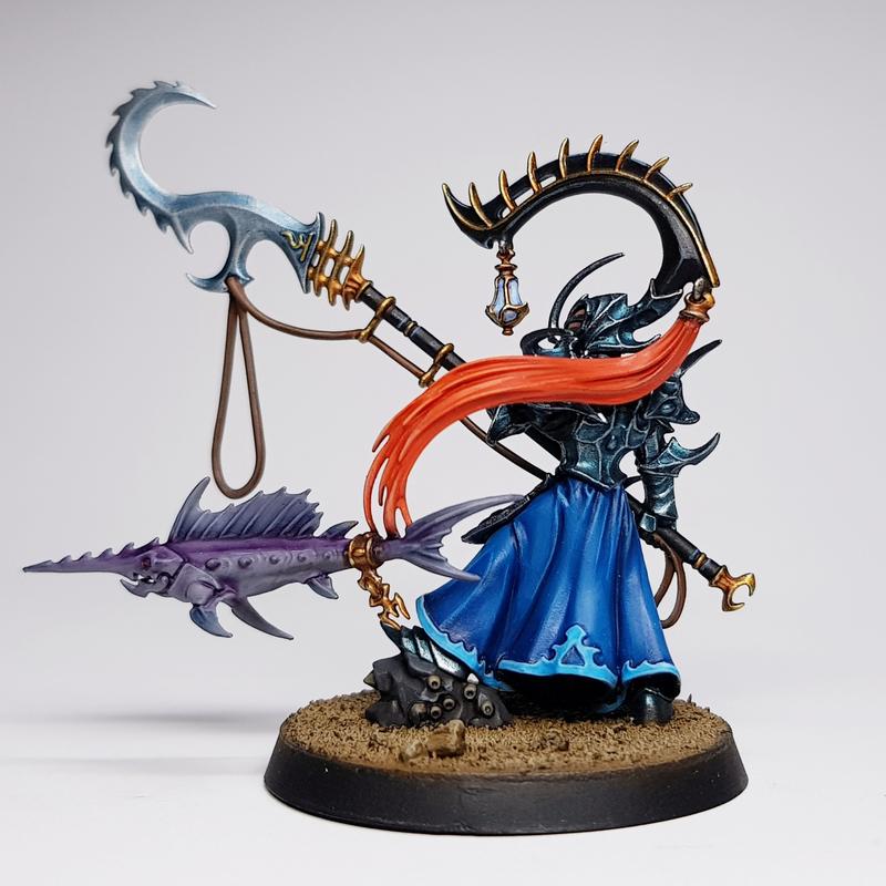 RuneBrush's Idoneth Isharann Soulrender - Painting and Modelling - The ...